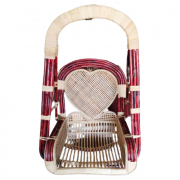 Indoor Wooden Swings - Perambu Oonjal Heart Design Color With Handle ...