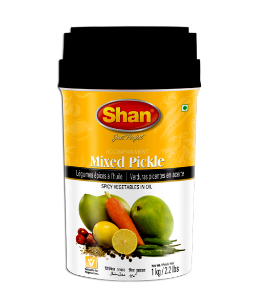 Shan Mixed Veg Pickle 1kg | MyIndia.Sg