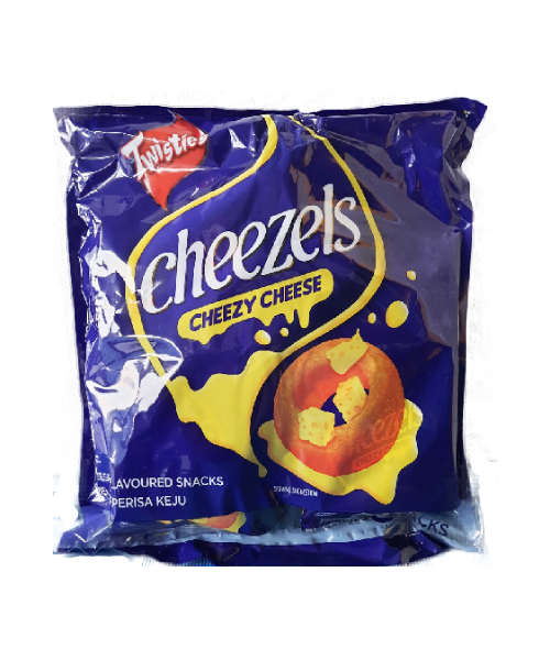 Twisties Cheezels Original Cheese Cheezy Cheese (8x15g) | MyIndia.Sg