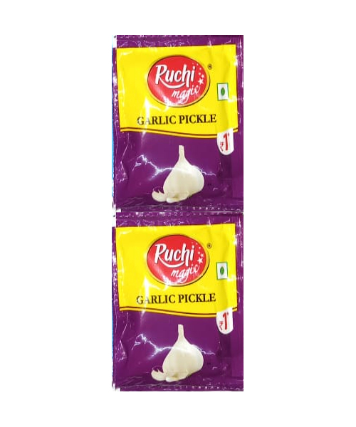 Ruchi Garlic Pickle Rs 1 (Pkt of 50) | MyIndia.Sg