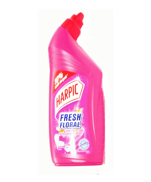Harpic Fresh Floral (Pink) Toilet Cleaner 495ml | MyIndia.Sg