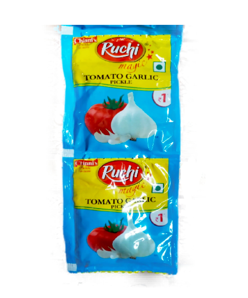 Ruchi Tomato Garlic Pickle Rs 1 (Pkt of 50) | MyIndia.Sg