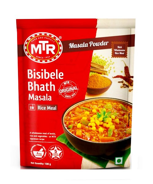 MTR Spice Bisibelebath Masala 100g | MyIndia.Sg