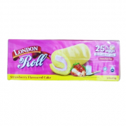 London Roll Strawberry Flavour Cake 20S | MyIndia.Sg