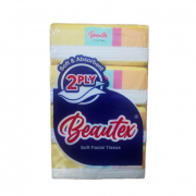 Beautex 2 PLY Soft Pack Facial Tissue 10x4x200s | MyIndia.Sg