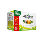 Medimix Transparent Soap 125g (Buy 3 Get 1 Free) | MyIndia.Sg